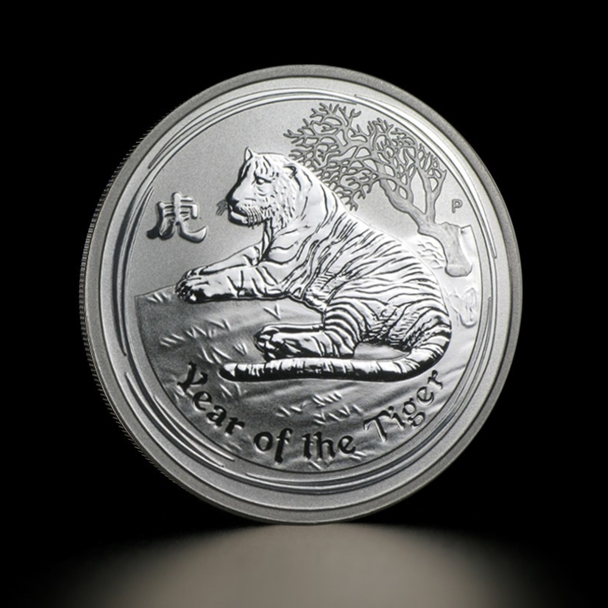1 oz Australian Lunar Year of the Tiger 2010 Silver Coin - Tavex ...