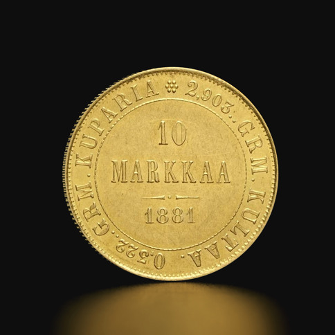 Finnish 10 markka gold coin - Tavex - Valuutta, Kulta, Hopea